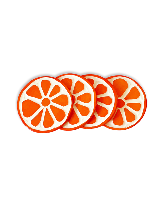 Orange Coasters