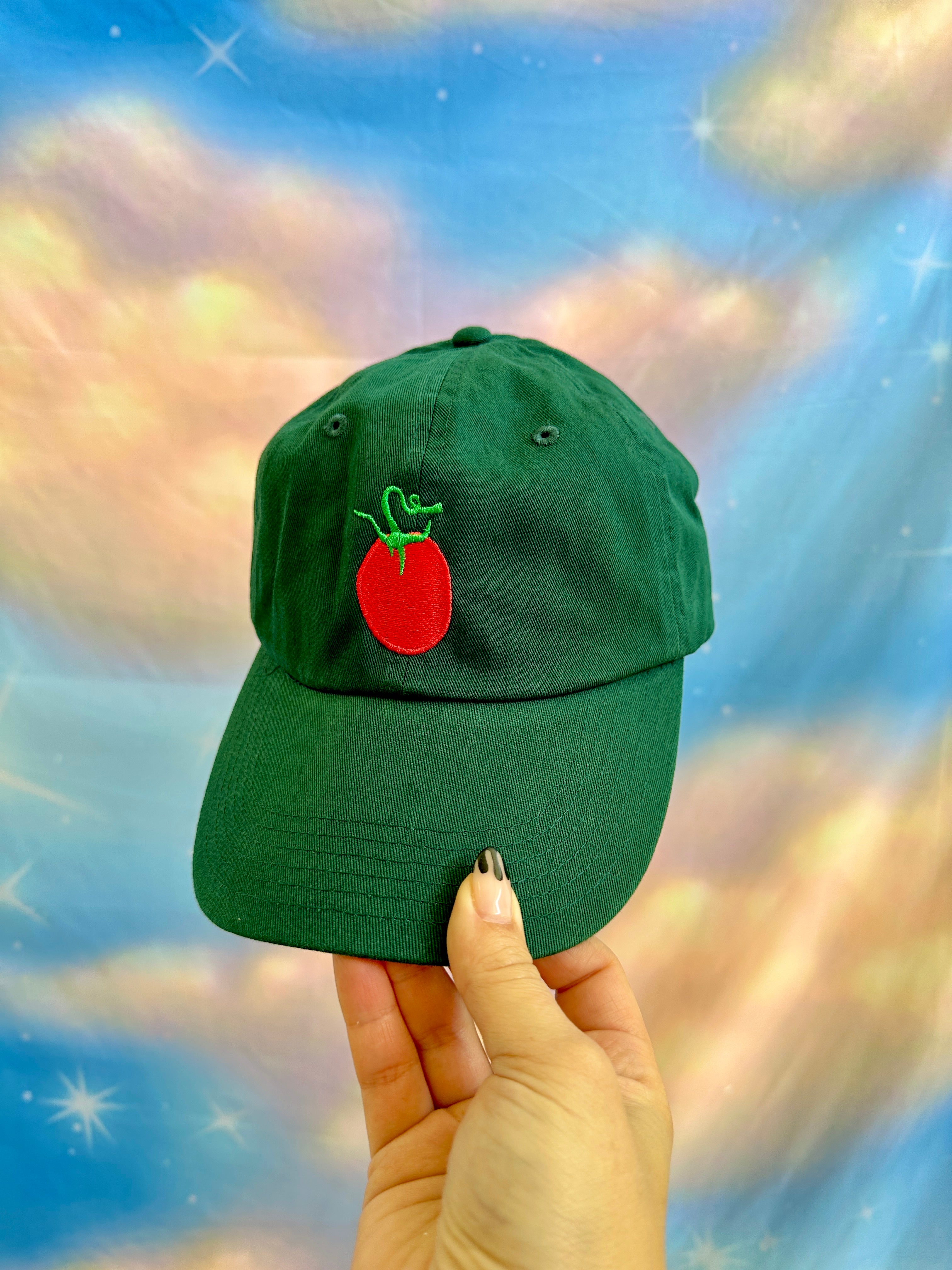 Tomato Hat – Embroidered Early Girl Garden Cap for Food & Style Lovers